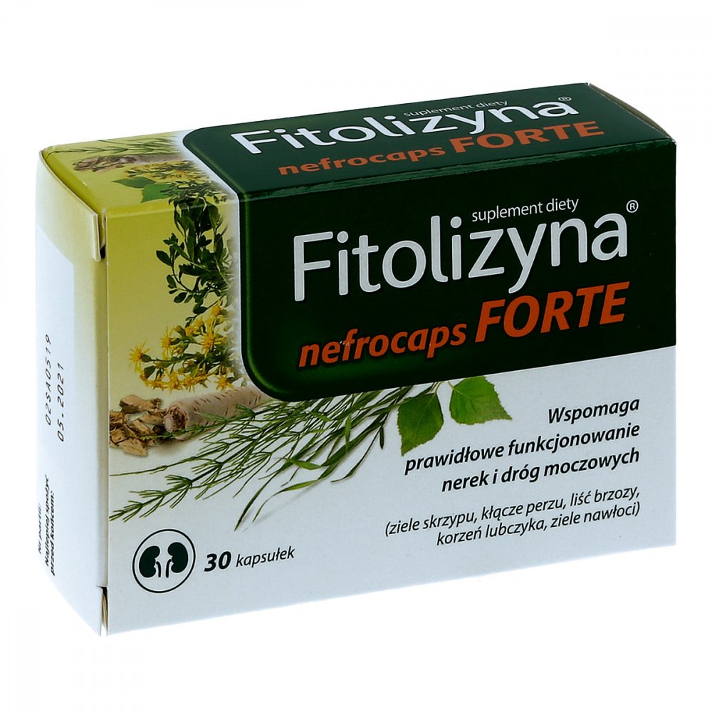 Fitolizyna Nefrocaps Forte, Fitolizyna kapsułki, Fitolizyna Forte - Apo ...