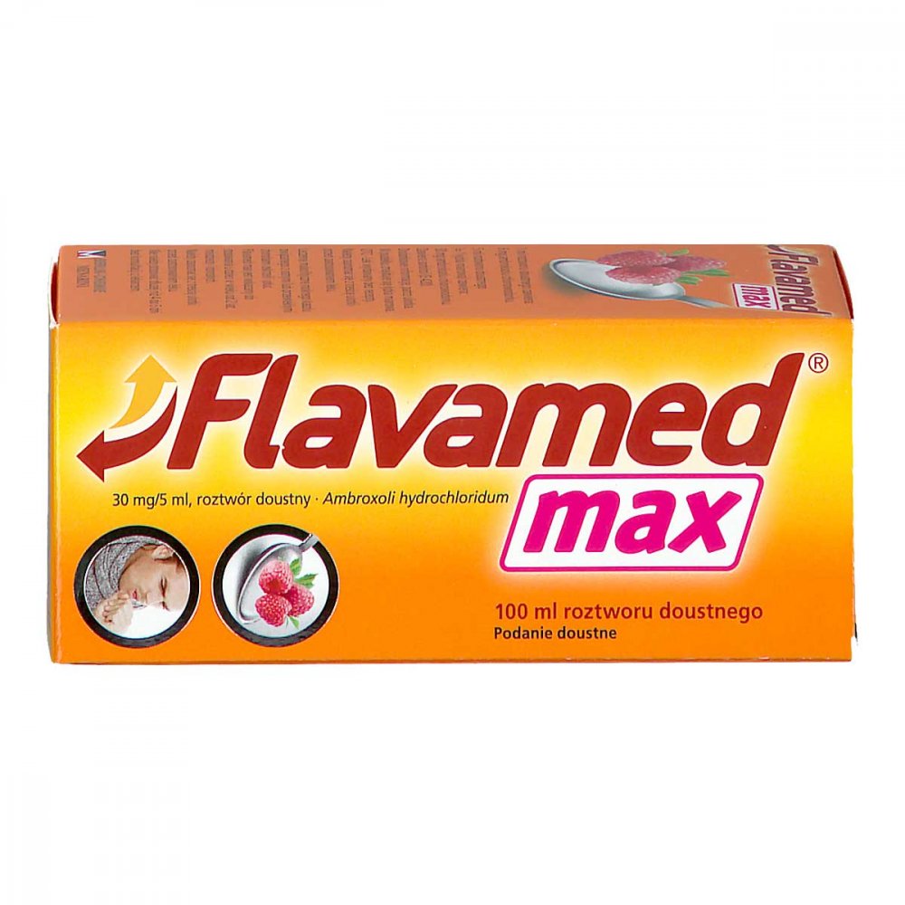 Flavamed Max roztwór doustny 100 ml | apteka internetowa apo-discounter.pl
