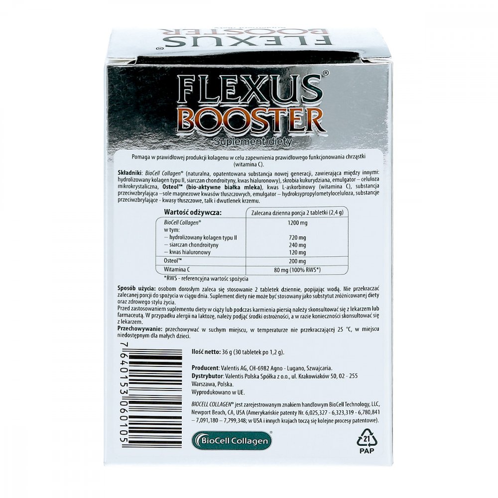 Flexus Booster tabletki 30 kup online | apteka internetowa apo ...