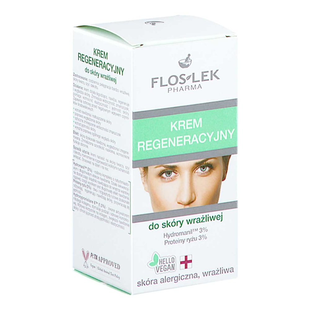 Floslek krem regeneracyjny do twarzy opinie, cena - Apo-Discounter.pl