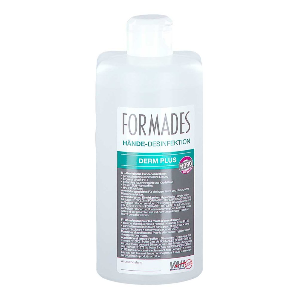 Formades Händedesinfektion Derm Plus Spenderfl. 500 ml