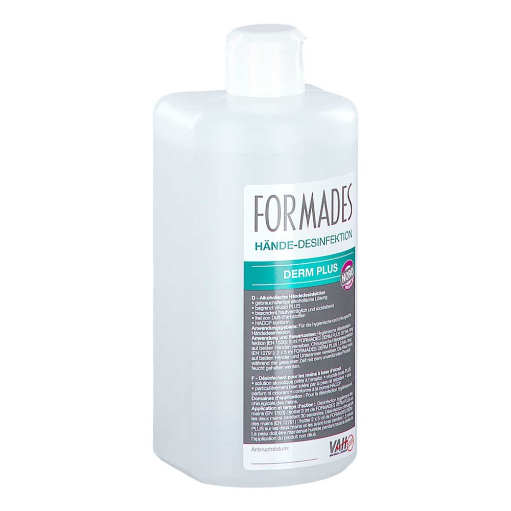 Formades Händedesinfektion Derm Plus Spenderfl. 500 ml
