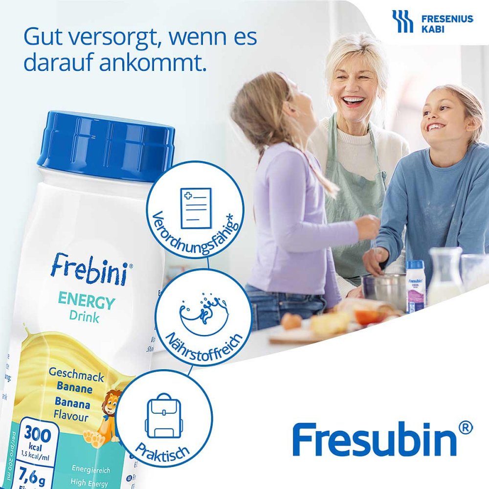 Frebini Energy Drink truskawkowy 4X200 ml kup online