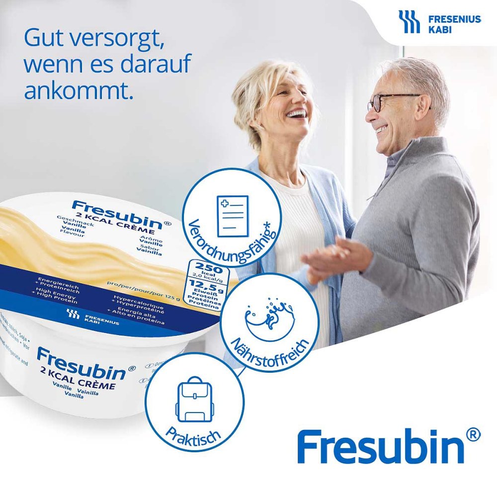 Fresubin 2 kcal Creme Schokolade im Becher 4X125 g