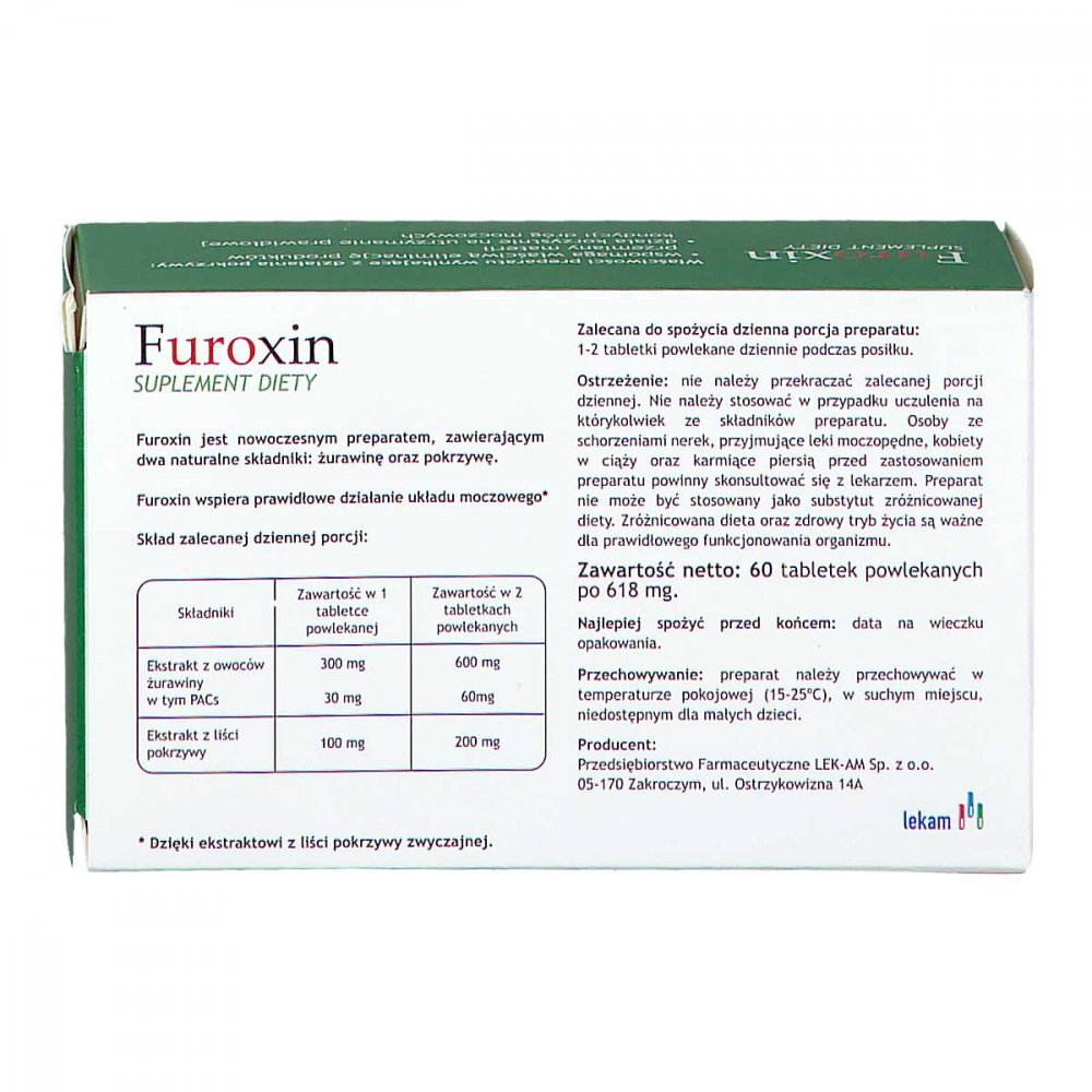 Furoxin tabletki powlekane 60 kup online | apteka internetowa apo ...