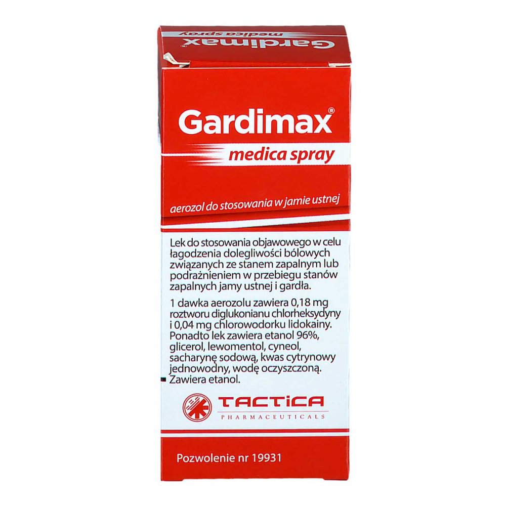 Gardimax Medica Spray 30 ml kup online | apteka internetowa apo ...