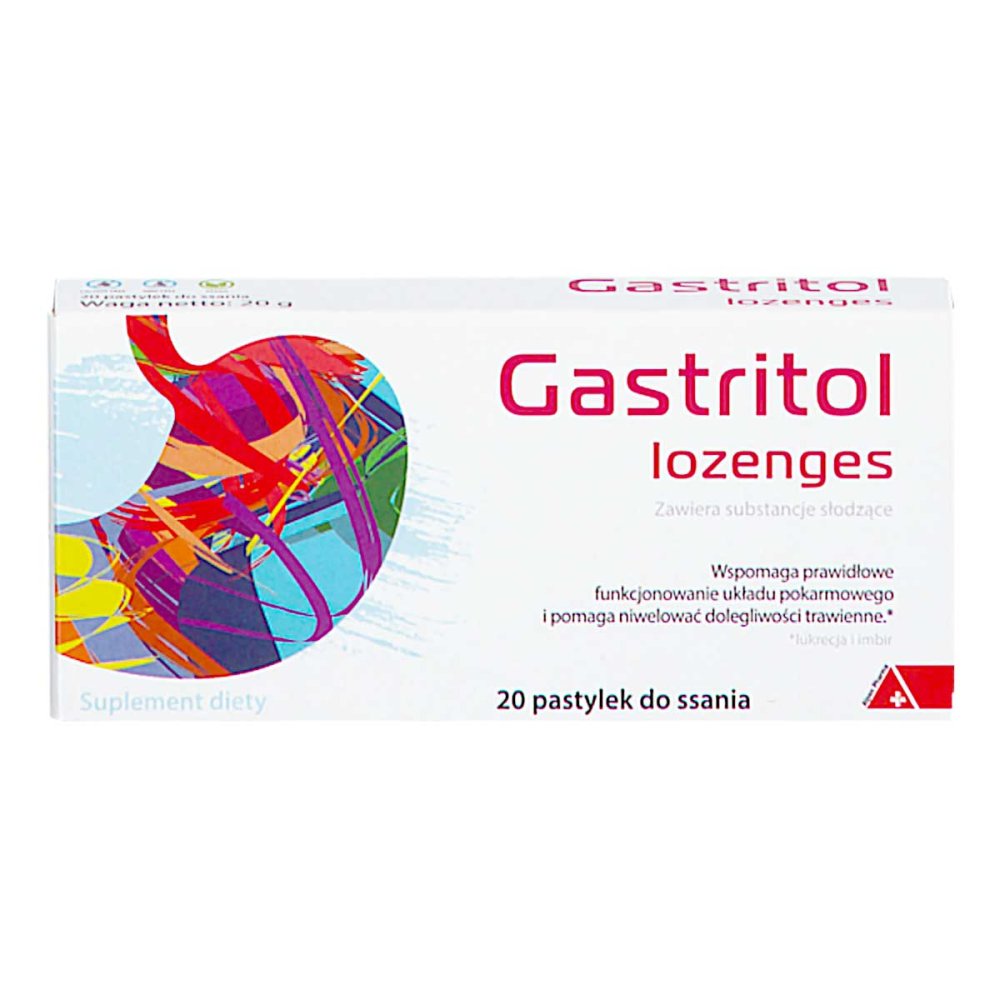 Gastritol Lozenges pastylki 20 kup online | apteka internetowa apo ...