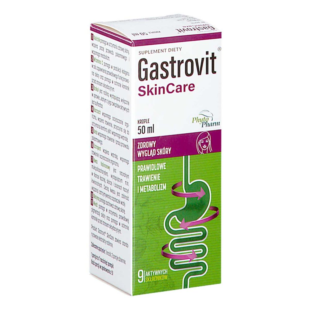 Gastrovit SkinCare krople 50 ml kup online | apteka internetowa apo ...