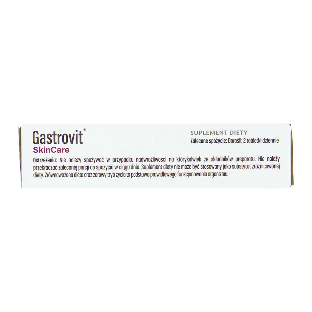 Gastrovit Skincare tabletki 30 kup online | apteka internetowa apo ...