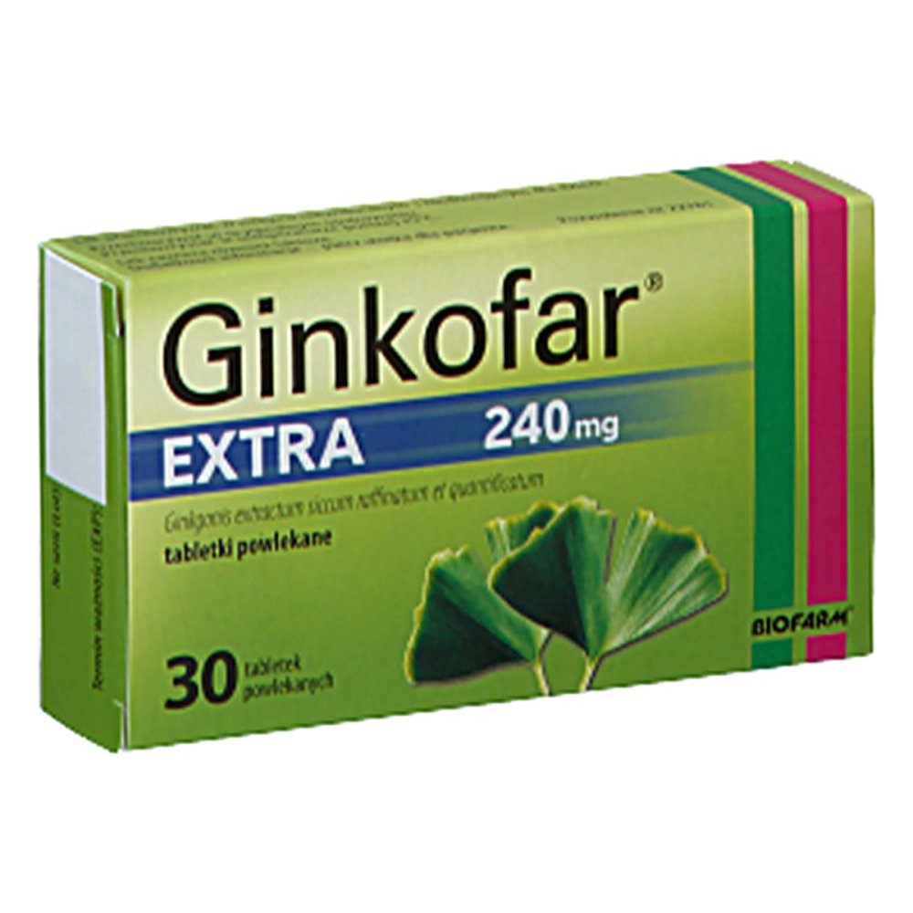 Ginkofar Extra tabletki powlekane 30 kup online