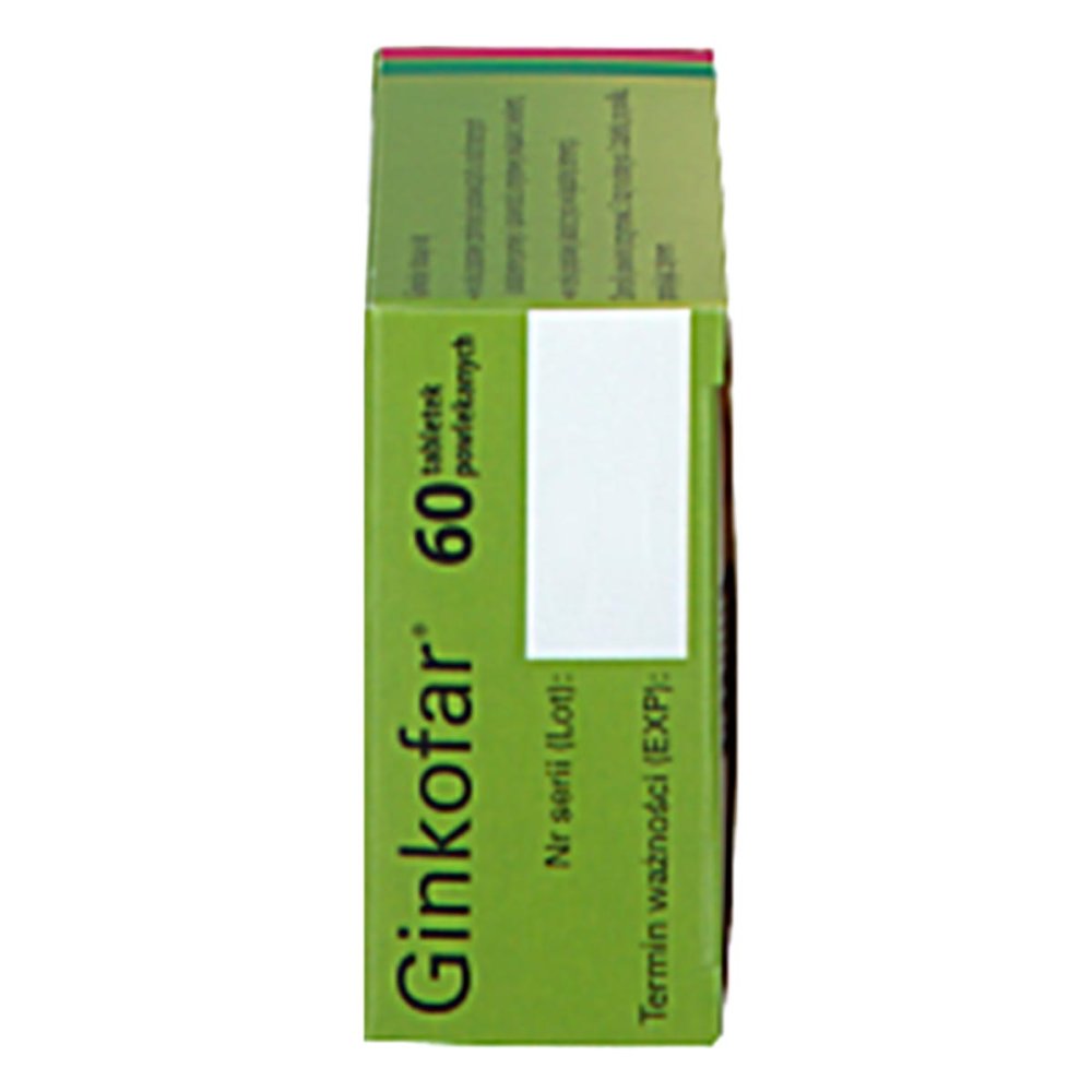 Ginkofar tabletki powlekane 60 kup online | apteka internetowa apo ...