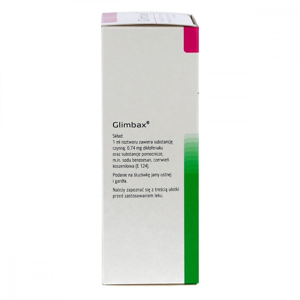 Glimbax płyn do płukania jamy ustnej, Glimbax roztwór do płukania jamy ...