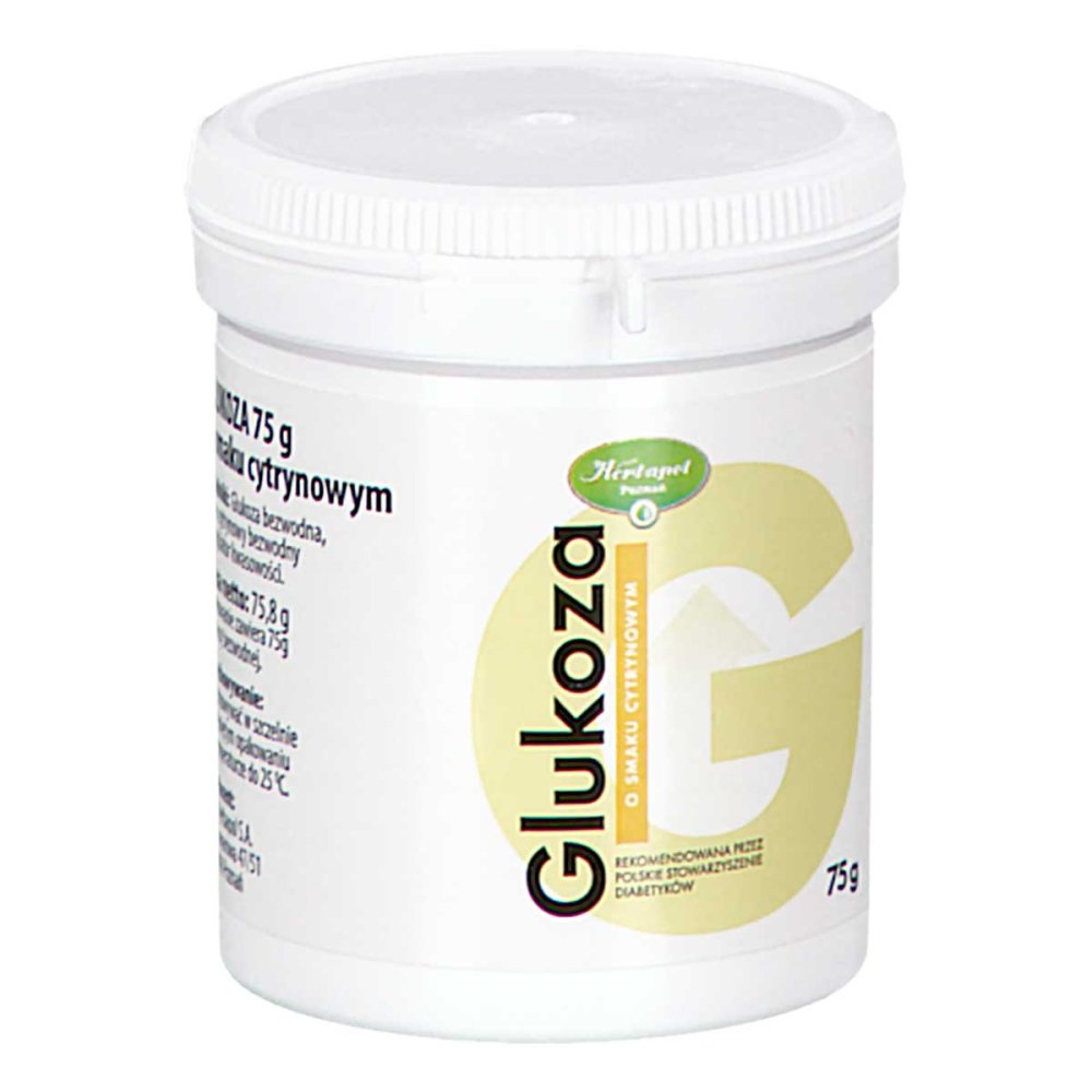 Glukoza o smaku cytrynowym, glukoza 75 g cytrynowa - Apo-Discounter.pl