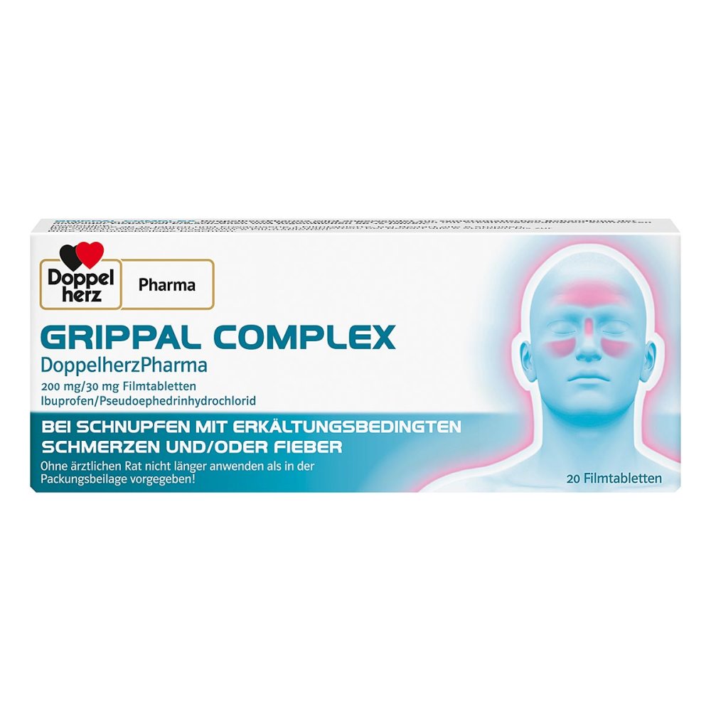 Grippal Complex Doppelherzpharma 200 mg/30 mg Fta tabletki 20 szt.