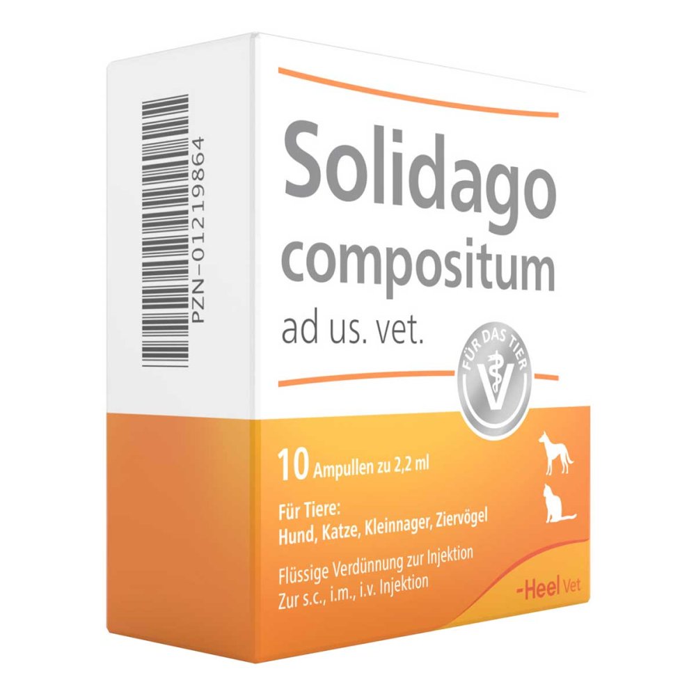 Heel Solidago Compositum ampułki weterynaryjne 10 szt.