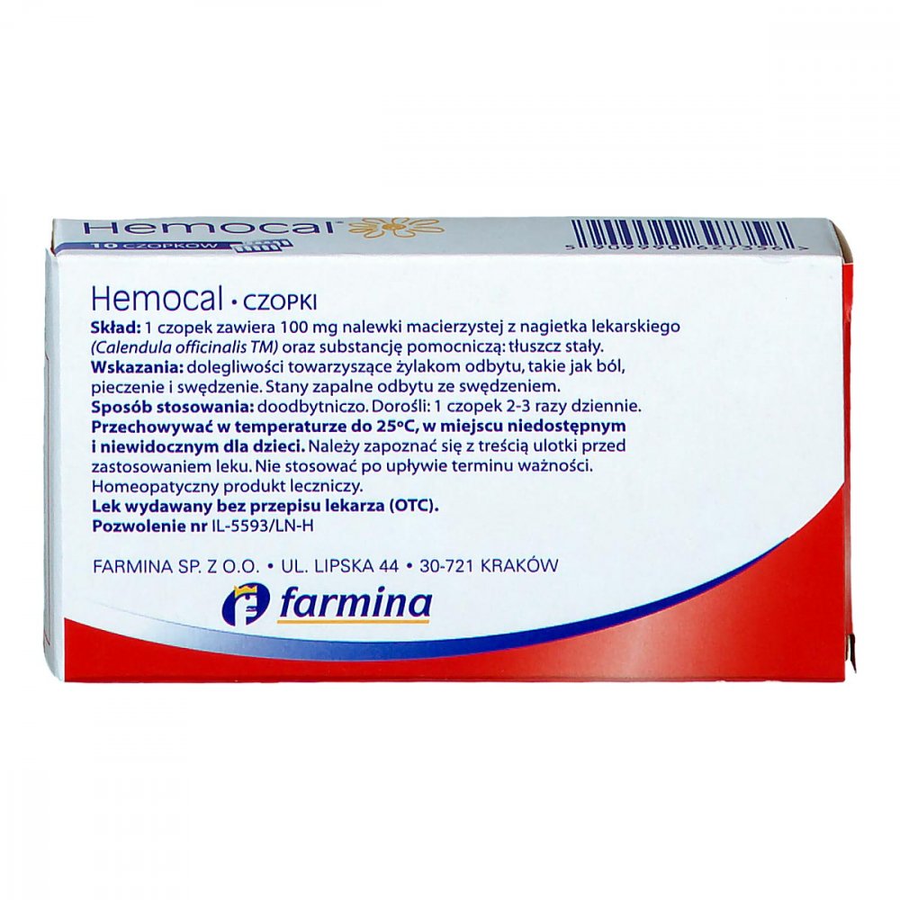 Hemocal 10 kup online | apteka internetowa apo-discounter.pl