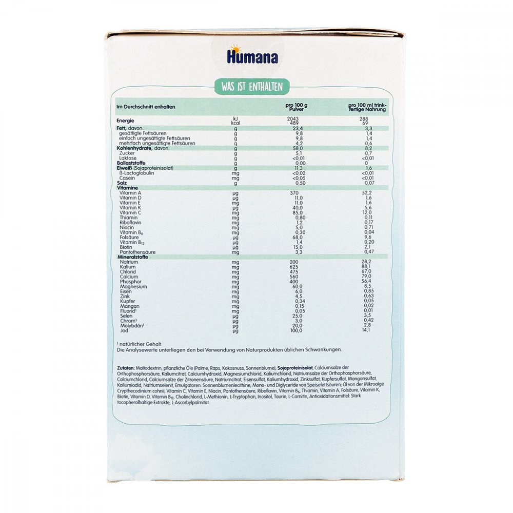 Humana Sl Expert Spezialnahrung proszek 2X300 g