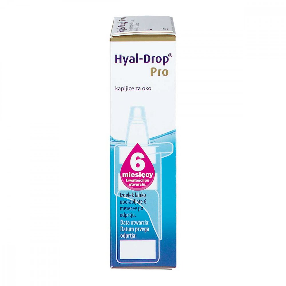 Hyal Drop Pro, nawilżające krople do oczu bez konserwantów - Apo ...