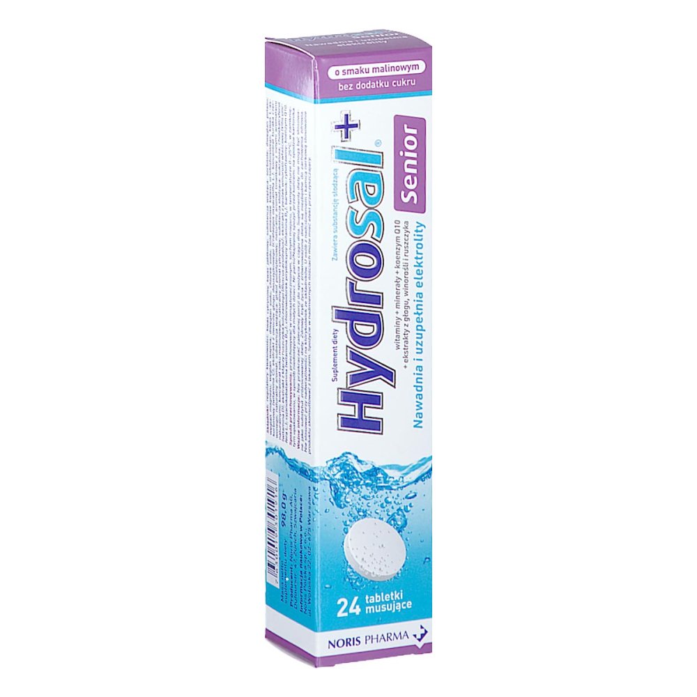 Hydrosal Senior tabletki musujące cena, opinie - Apo-Discounter.pl