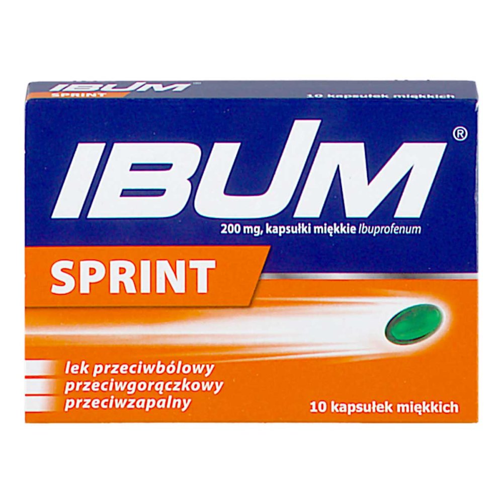 Ibum Sprint kapsułki 10 kup online | apteka internetowa apo-discounter.pl