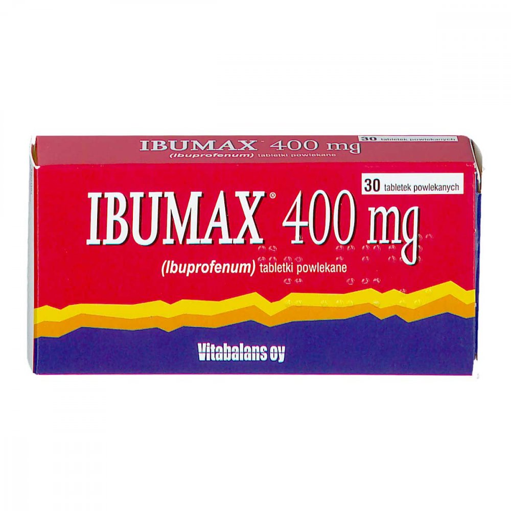 Ibumax 400mg tabletki powlekane 30 kup online