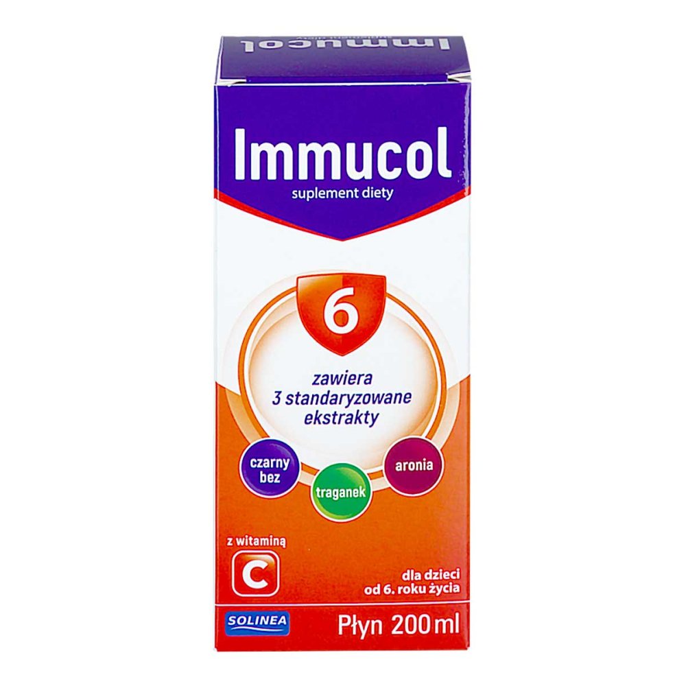 Immucol 6 syrop 200 ml kup online | apteka internetowa apo-discounter.pl
