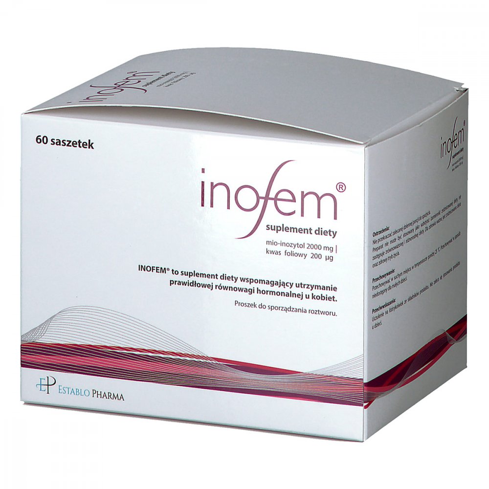 Inofem saszetki, Inofem 60 saszetek - Apo-Discounter.pl