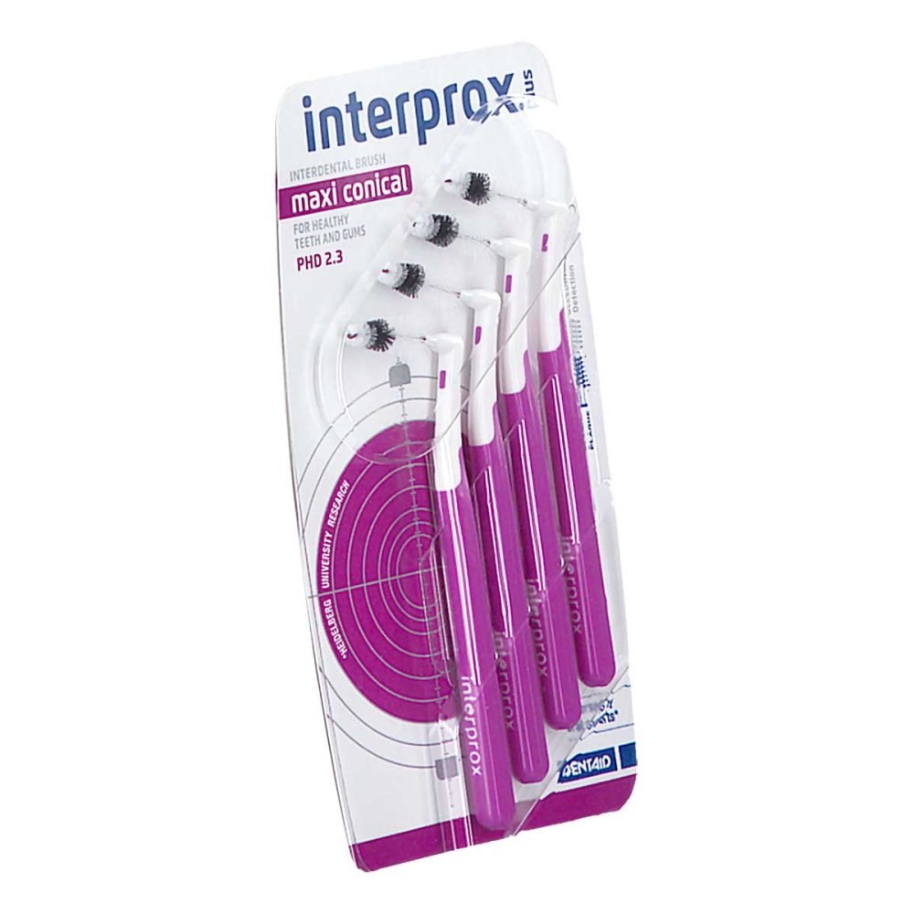 Interprox Plus Maxi Conical Lila Interdentalbürste 4 szt.