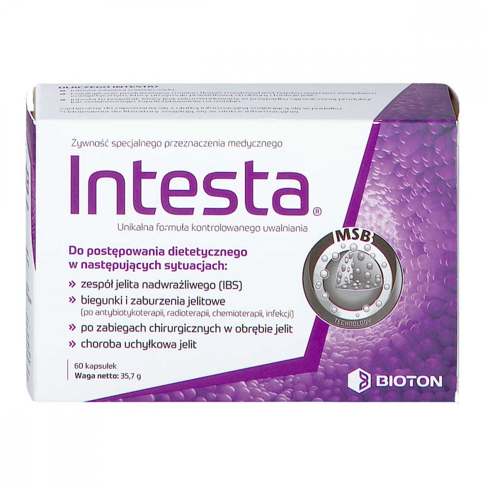 Intesta kapsułki 60 kup online | apteka internetowa apo-discounter.pl