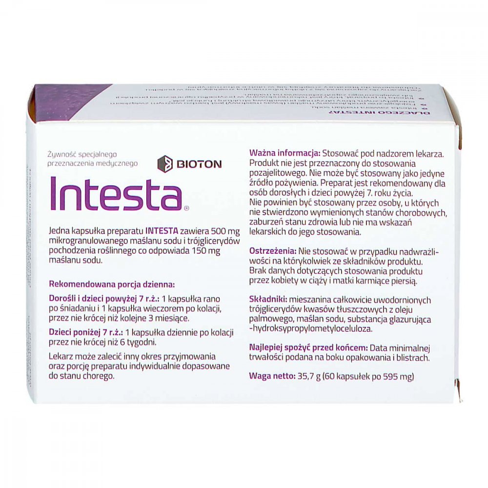 Intesta kapsułki 60 kup online | apteka internetowa apo-discounter.pl