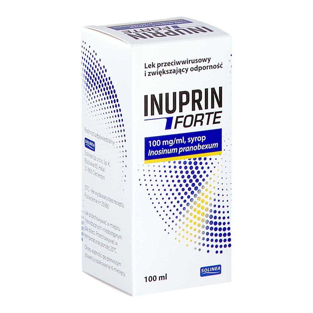 Inuprin Forte syrop 100 ml kup online | apteka internetowa apo ...
