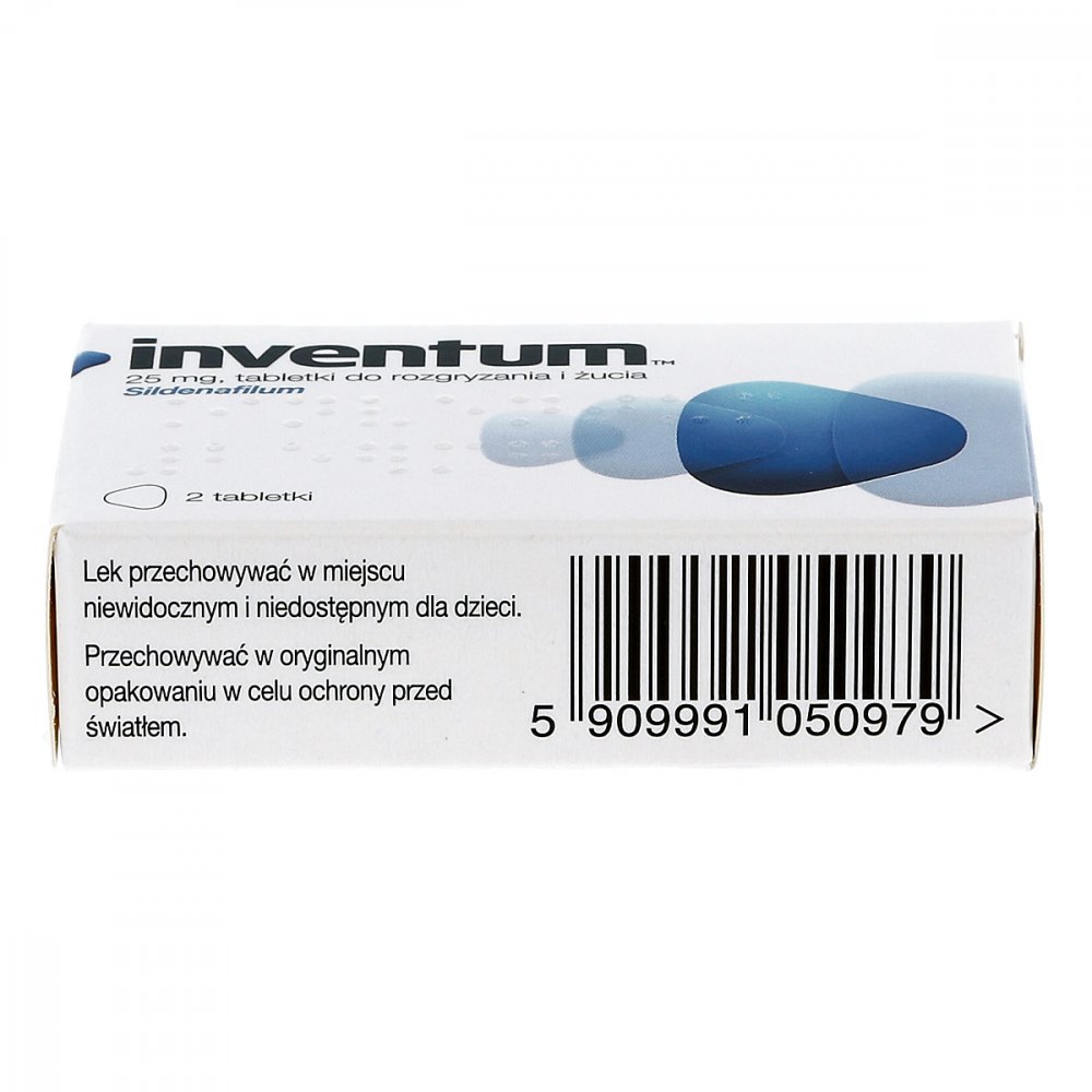 Inventum 25 mg tabletki, Inventum 2 tabletki - Apo-Discounter.pl
