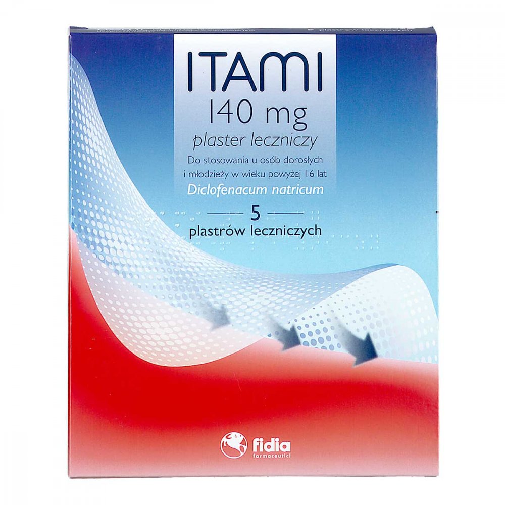 Itami (Diclodermex) plaster leczniczy 5 kup online