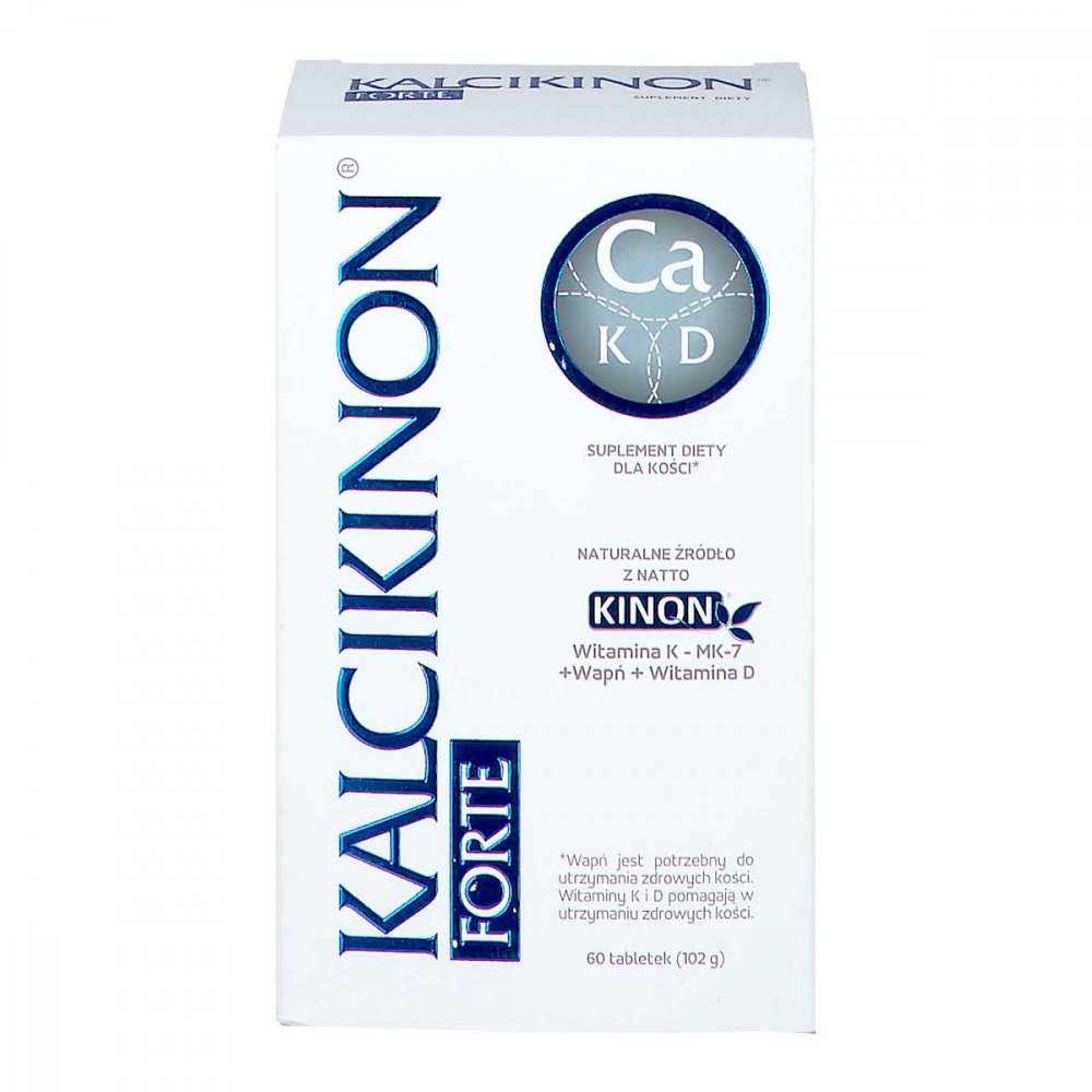 Kalcikinon Forte tabletki 60 kup online | apteka internetowa apo ...