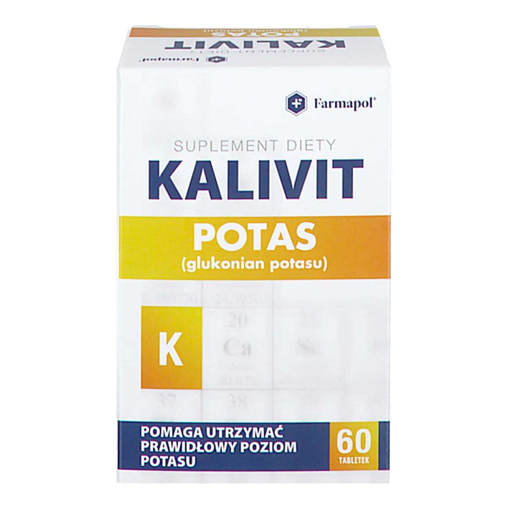 Kalivit potas, glukonian potasu tabletki - Apo-Discounter.pl