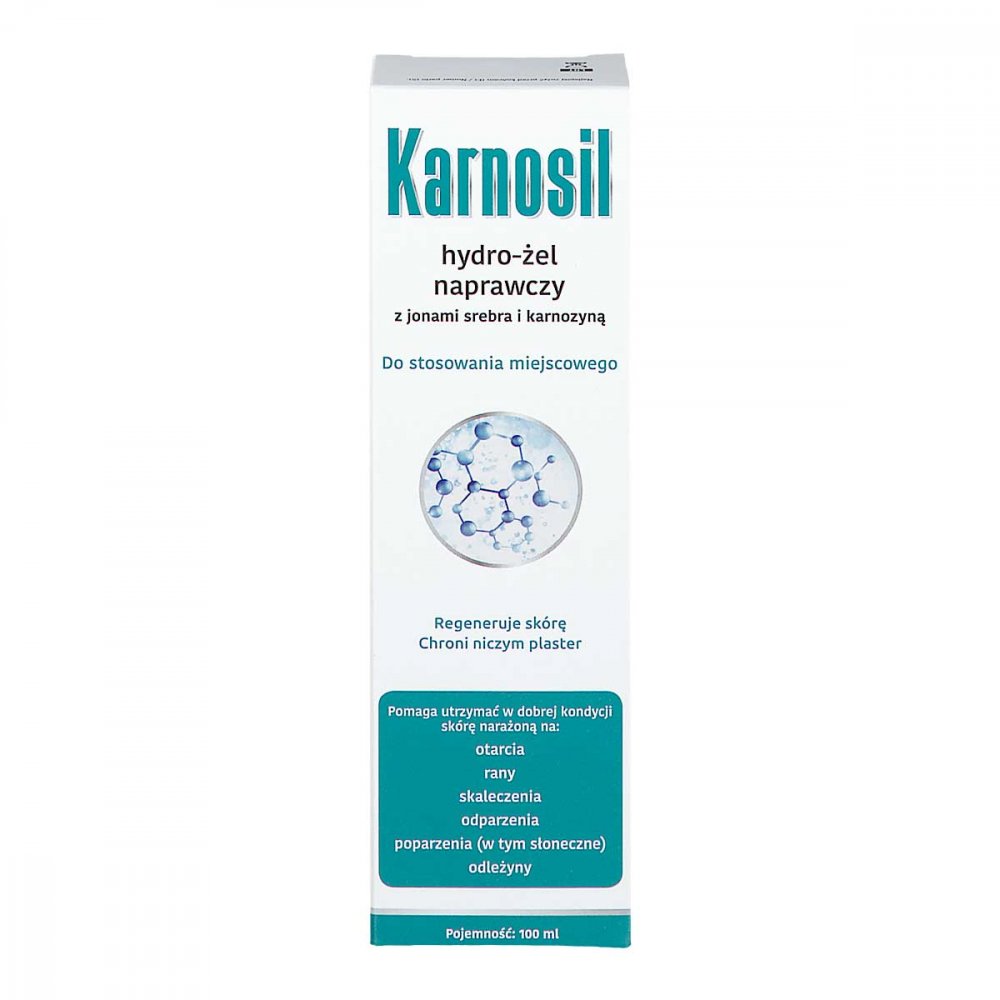 Karnosil hydro-żel naprawczy z jonami srebra i karnozyną 100 ml