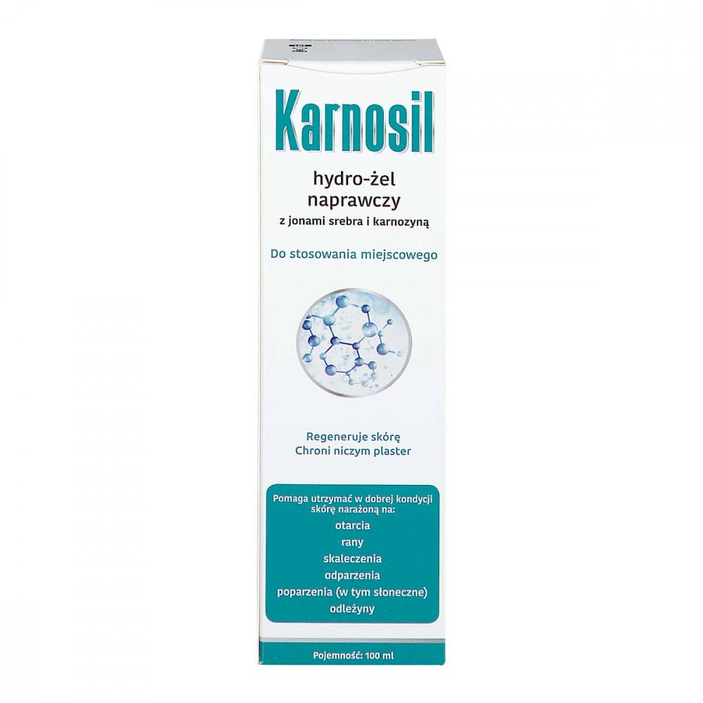 Karnosil hydro-żel naprawczy z jonami srebra i karnozyną 100 ml