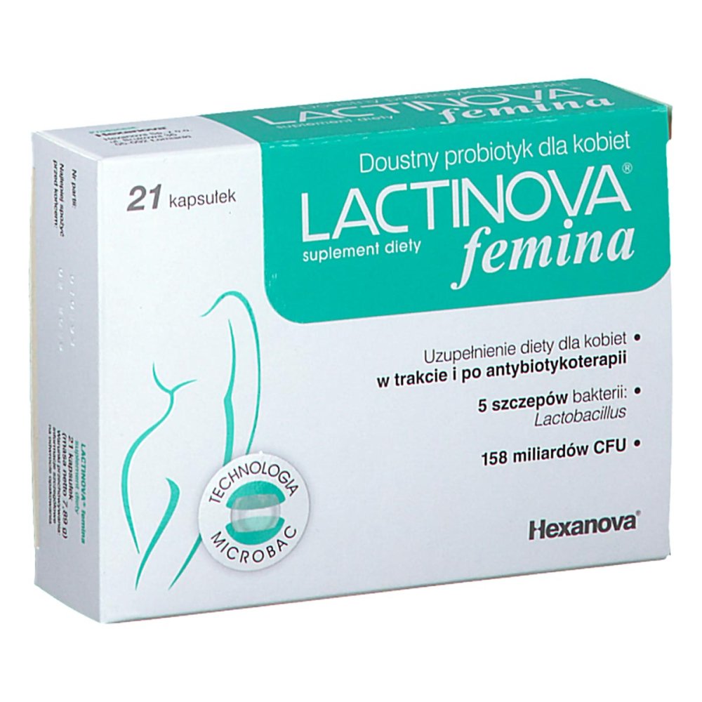 Lactinova femina kapsułki 21 kup online | apteka internetowa apo ...
