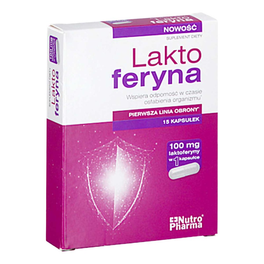 Laktoferyna kapsułki 15 kup online | apteka internetowa apo-discounter.pl