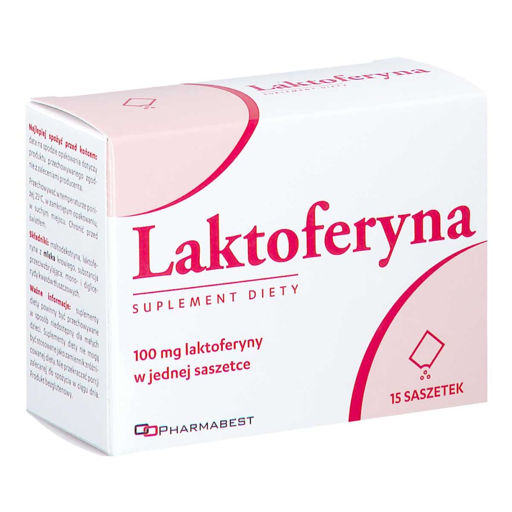 Laktoferyna saszetki 15 kup online | apteka internetowa apo-discounter.pl
