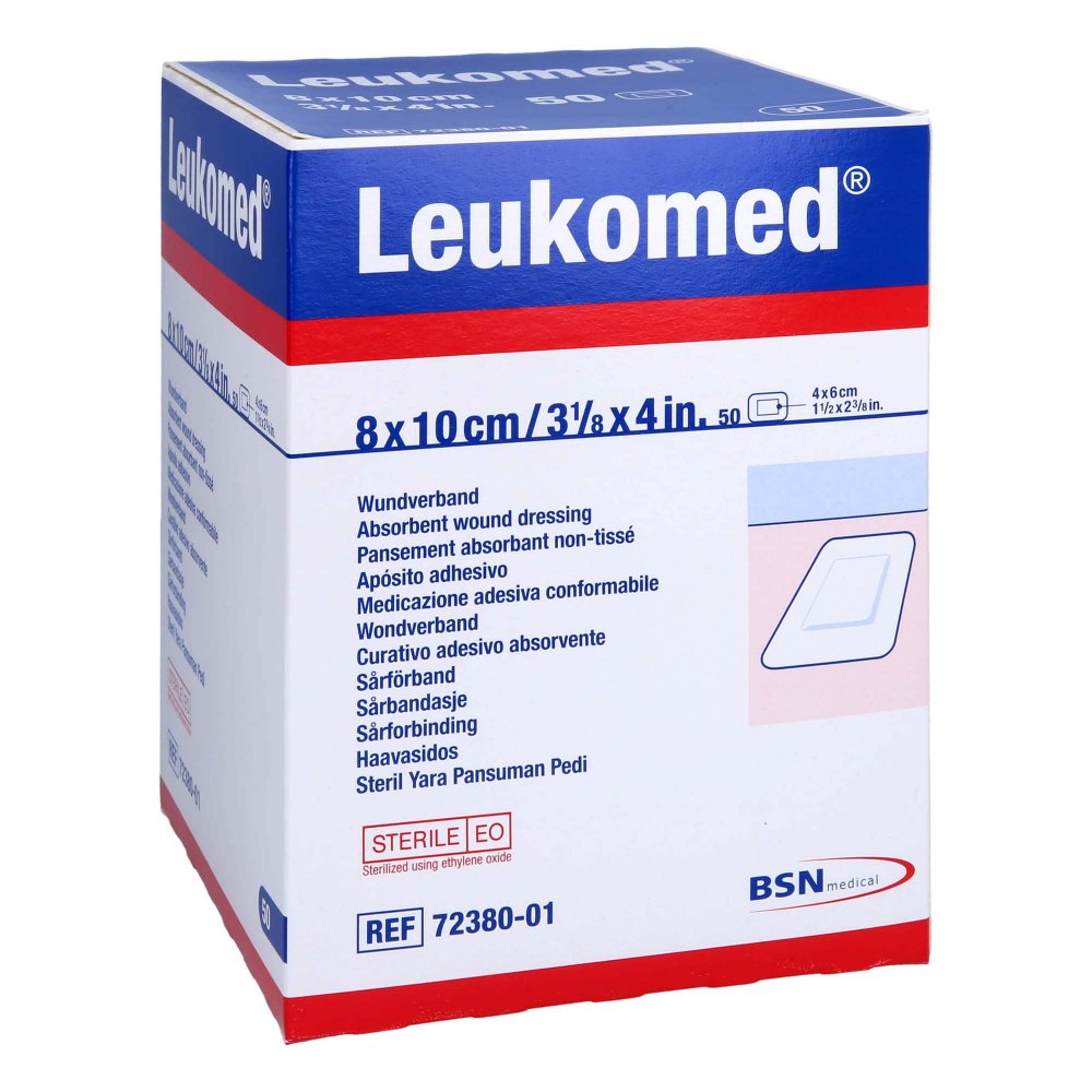 Leukomed sterile Pflaster 8x10 cm 50 szt. kup online