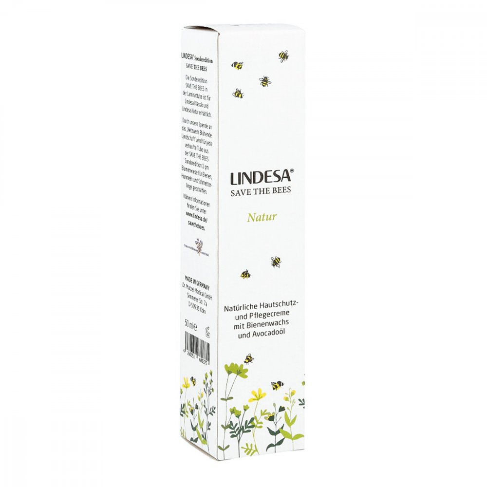 Lindesa Save the Bees natur Creme 50 ml kup online
