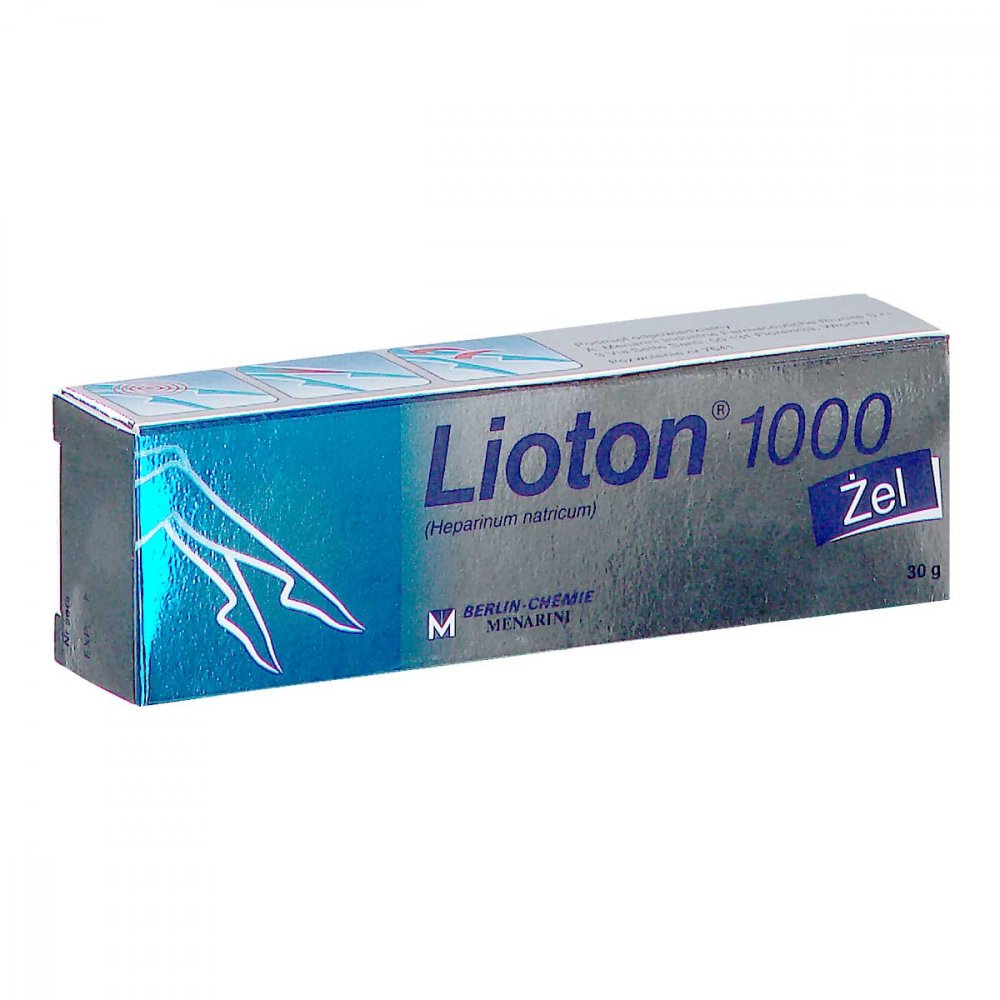 Lioton 1000 30 g kup online | apteka internetowa apo-discounter.pl