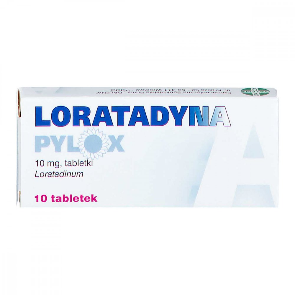 Loratadyna Pylox tabletki 10 kup online | apteka internetowa apo ...