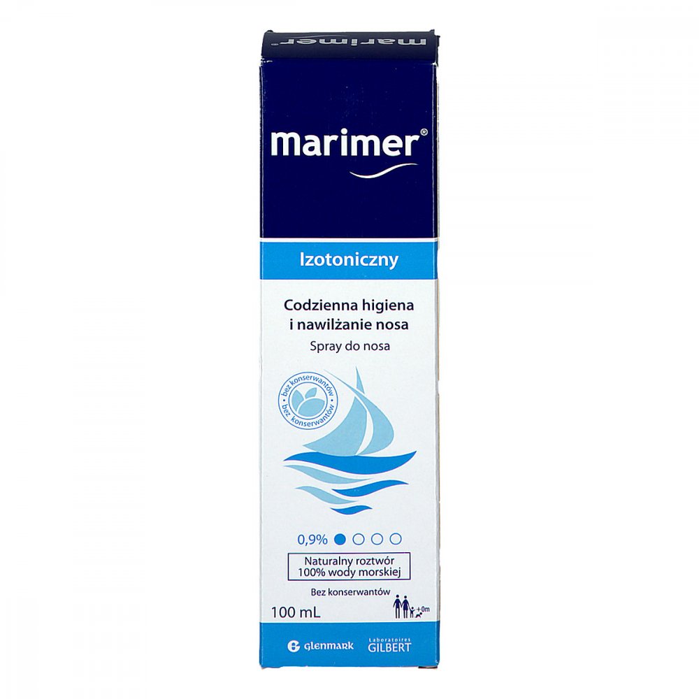 Marimer spray izotoniczny, woda morska do nosa Marimer - Apo-Discounter.pl