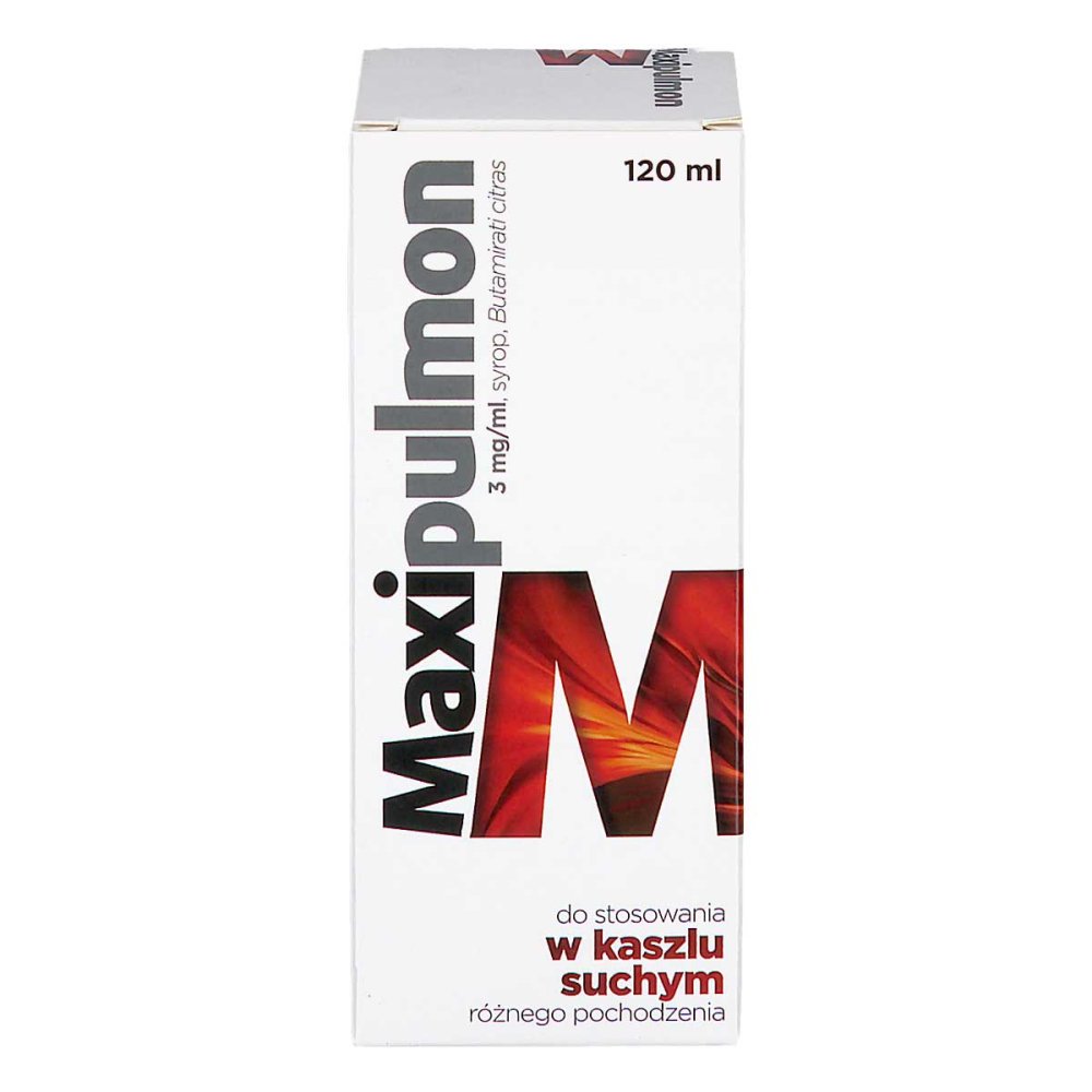 Maxipulmon syrop na suchy męczący kaszel - Apo-Discounter.pl