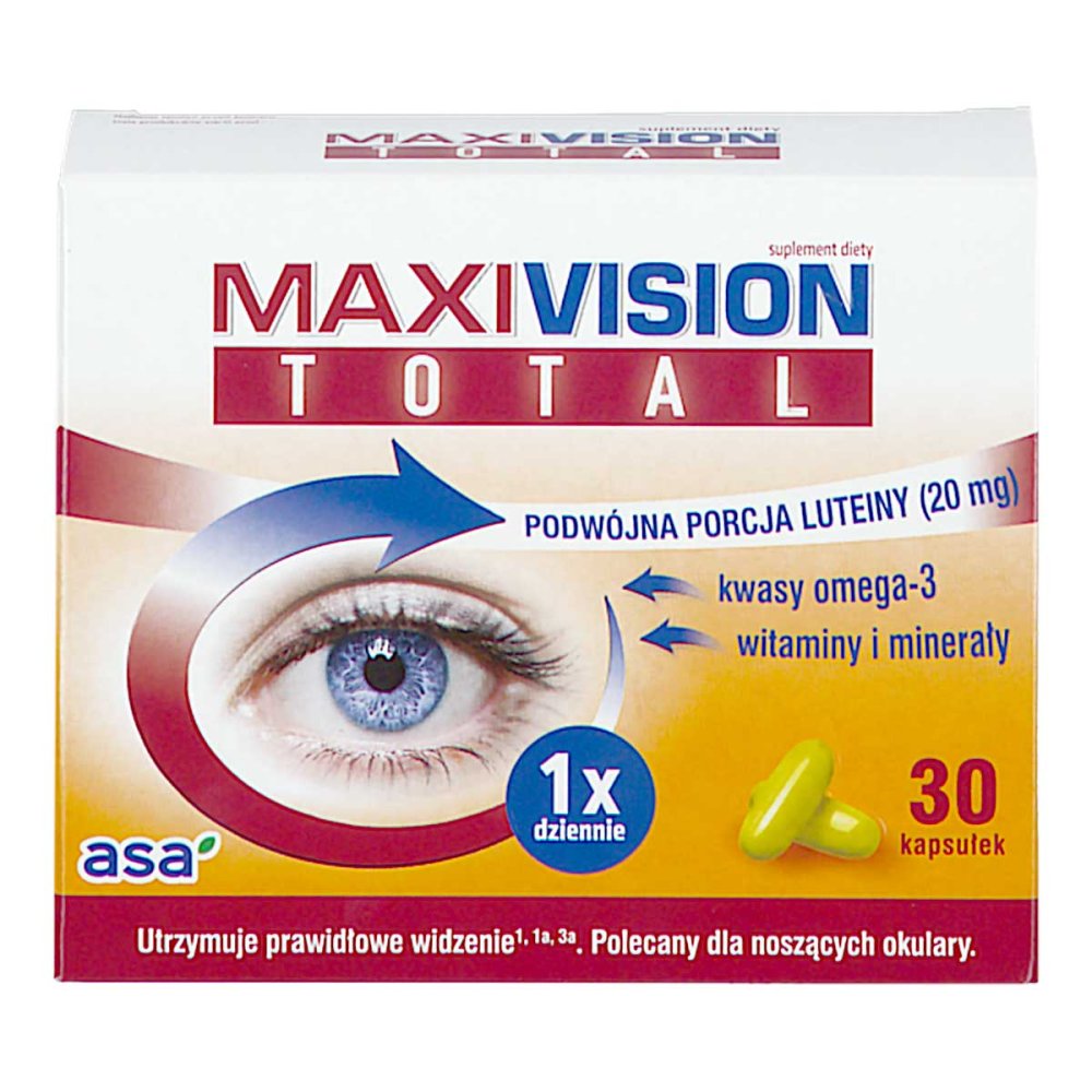 Maxivision Total kapsułki 30 kup online | apteka internetowa apo ...