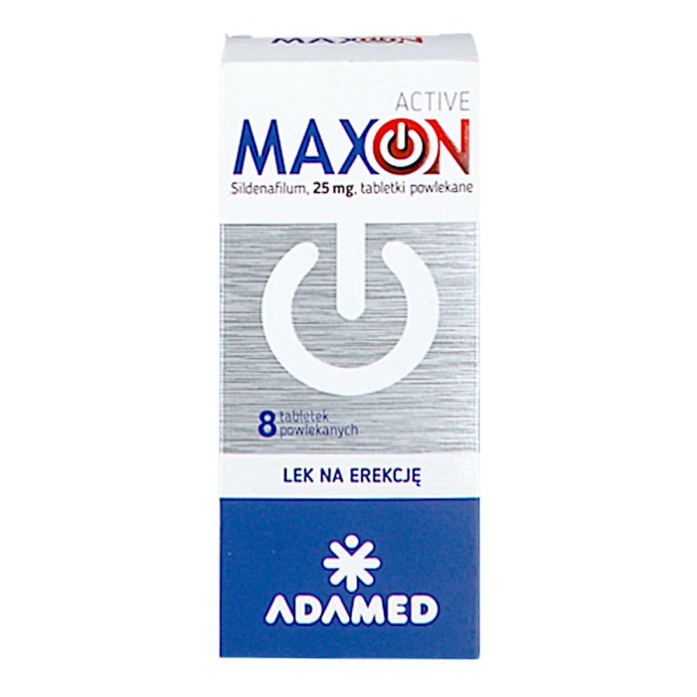 MAXON ACTIVE tabletki 8 kup online | apteka internetowa apo-discounter.pl