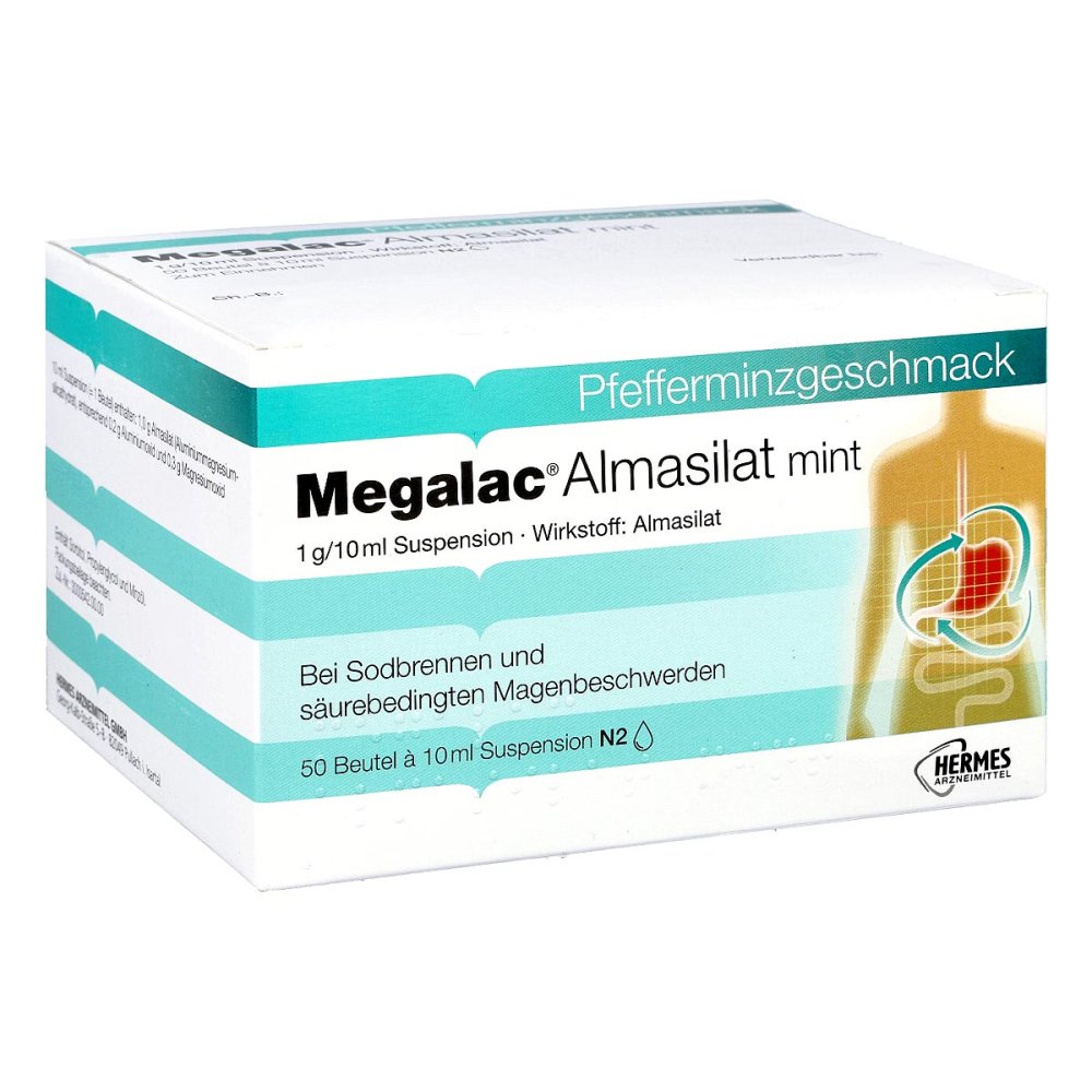 Megalac Almasilat mint Susp. 50X10 ml kup online