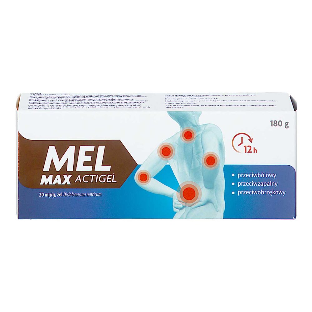 Mel Max Actigel 180 g kup online | apteka internetowa apo-discounter.pl